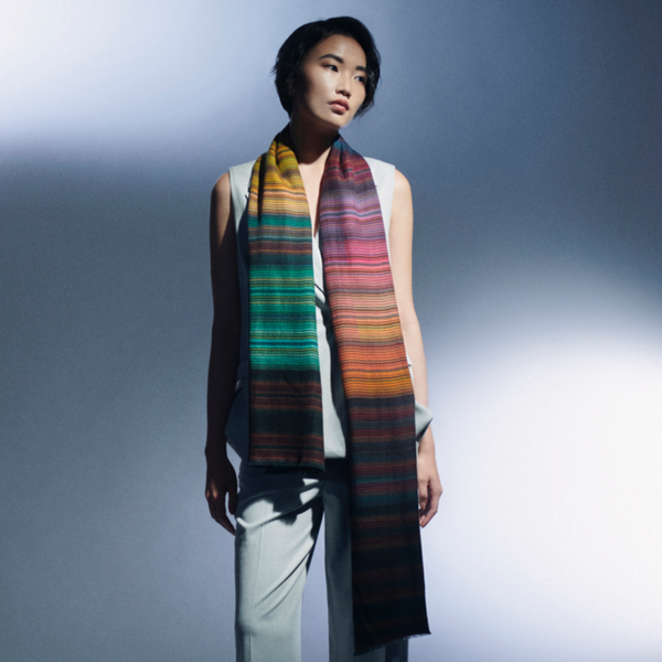 Floating Fantasy Wool Scarf - Getty Museum Store