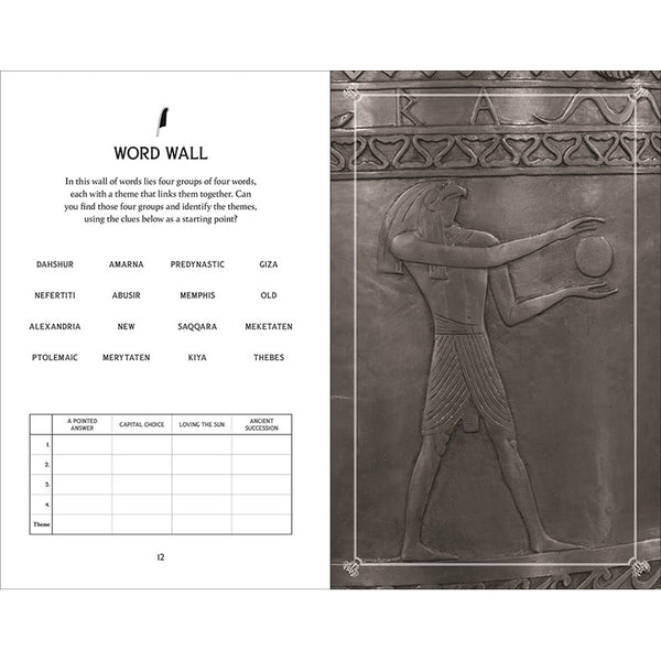 Riddle of the Sphinx: An Ancient Egyptian Puzzle Book - Getty Museum Store