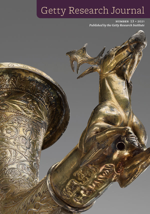 Getty Research Journal, No. 13 - Getty Museum Store
