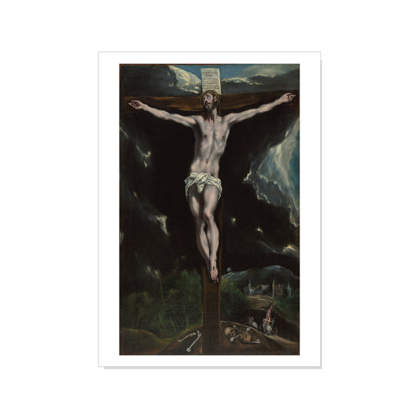 El Greco- Christ on the Cross - Postcard - Getty Museum Store
