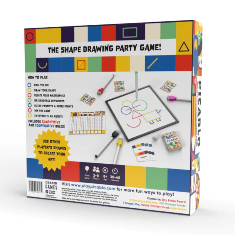 Picablo - The Shape Drawing Party Game - Getty Museum Store