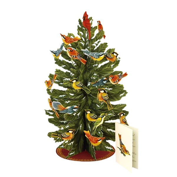 Winter Tree Pop-Up Holiday Greeting - Getty Museum Store