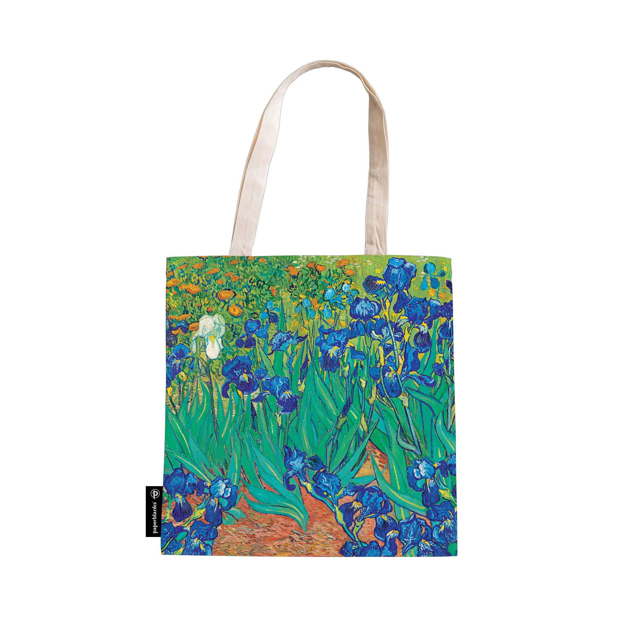 Van Gogh Irises Canvas Tote Bag - Getty Museum Store