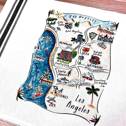 Getty Museum Los Angeles Map Los Angeles Maps The Tourist Maps Of LA